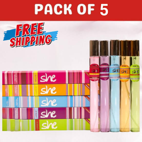 Set of 5 Pen Pocket Size Perfume 35ml | Daraz.pk