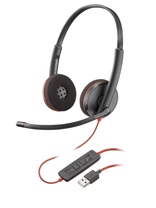 Plantronics Black Waire C3220 USB Headset | Daraz.pk