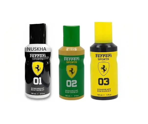 Get 1 pc Ferrari Sports Deodorant Body Spray 150ml Pack - Buy Best ...