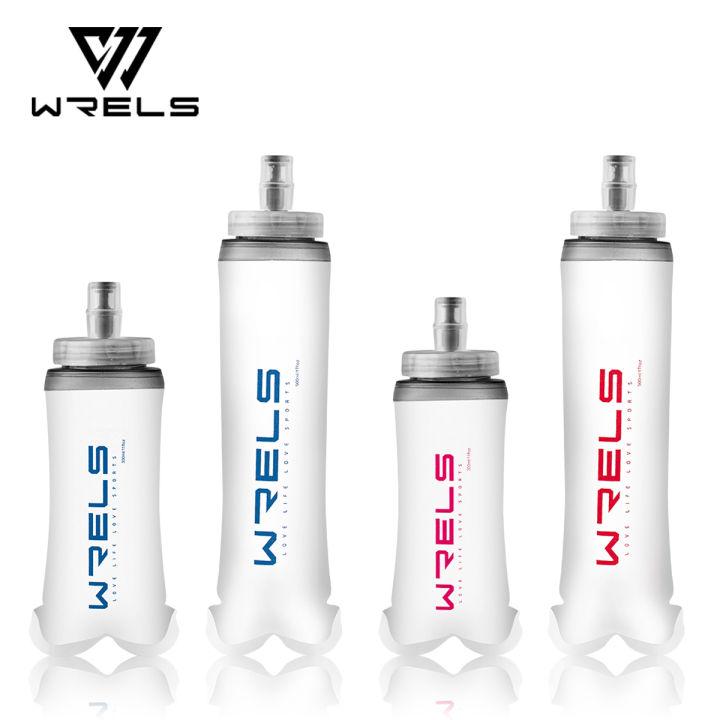 1pc New Large Caliber Soft Water Bottle Collapsible Convenient Sports ...