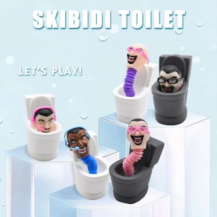 Squishy squeeze toy squeeze distress toys skibidi toilet cartoon model ...