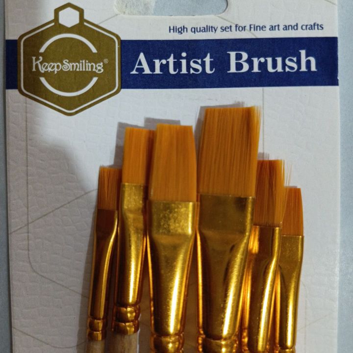 keep smilingartistbrushes 6PC (609-9F) | Daraz.pk