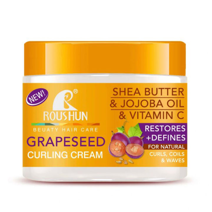 Roushun G R A P E S E E D Curling Cream 350ml | Daraz.lk