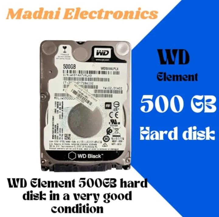 500GB Hard Disk for Laptop - 2.5 SATA 500GB Hard Drive | Universal ...