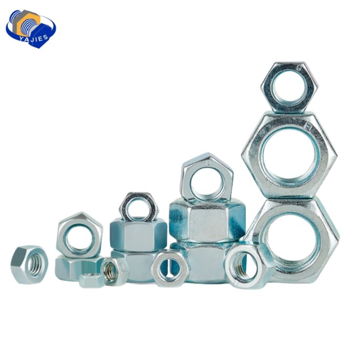 Metric M2 M2.5 M3 M3.5 M4 M5 M6 M8 M10 M12 M16 M20 M24 DIN934 Zinc Plated Hex Hexagon Nut | Daraz.lk