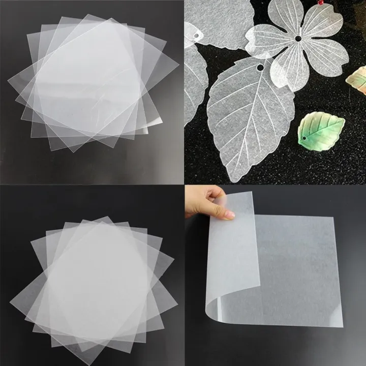 3/5/10Pcs DIY Thermal Shrink Film Translucent Frosted Shrink Plastic ...