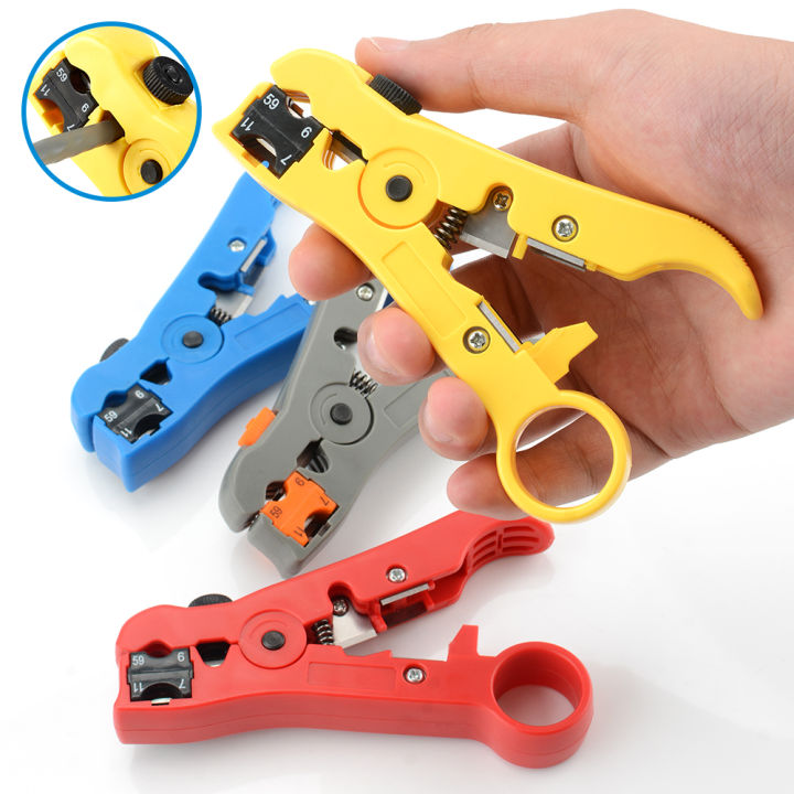 Multi-functional Electric Stripping Knife Pliers Tools Coaxial Cable ...
