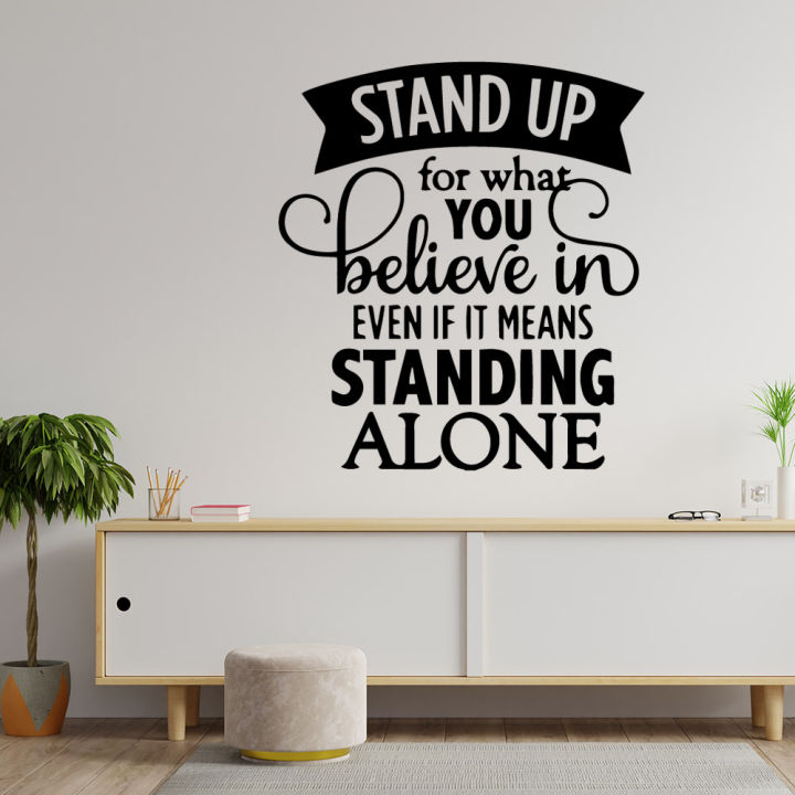 1 pc Motivational quotes Wall Sticker Wall Decal Sticker office Decor ...