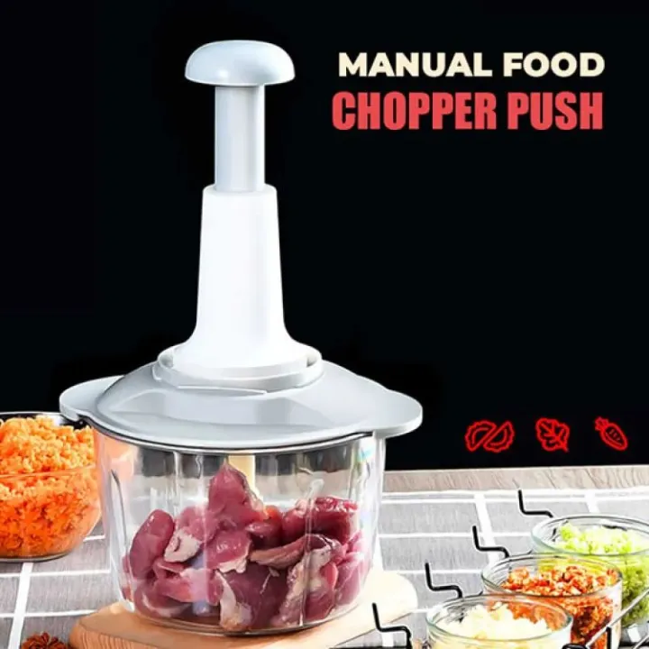 . The Manual Vegetable Chopper is an advanced multi-function food ...