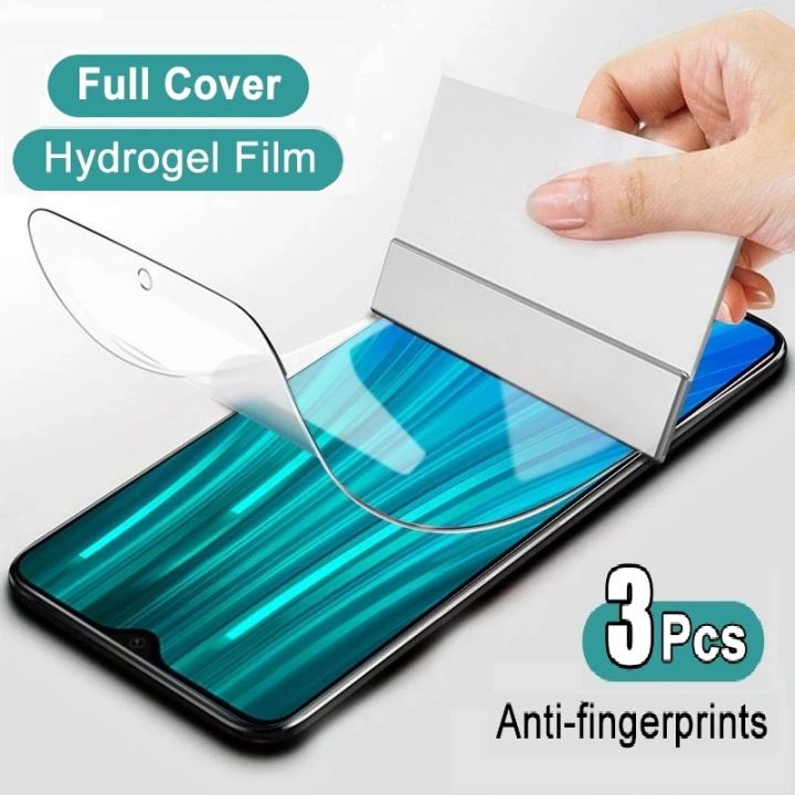 3Pcs Screen Protector Hydrogel Film For Xiaomi Redmi 14C 13 13C 12C 12 Turbo 3 A1 A2 A3 Plus 10C ...