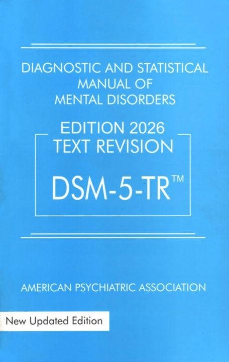 DSM 5 TR Diagnostic and Statistical Manual of Mental Disorders Text ...