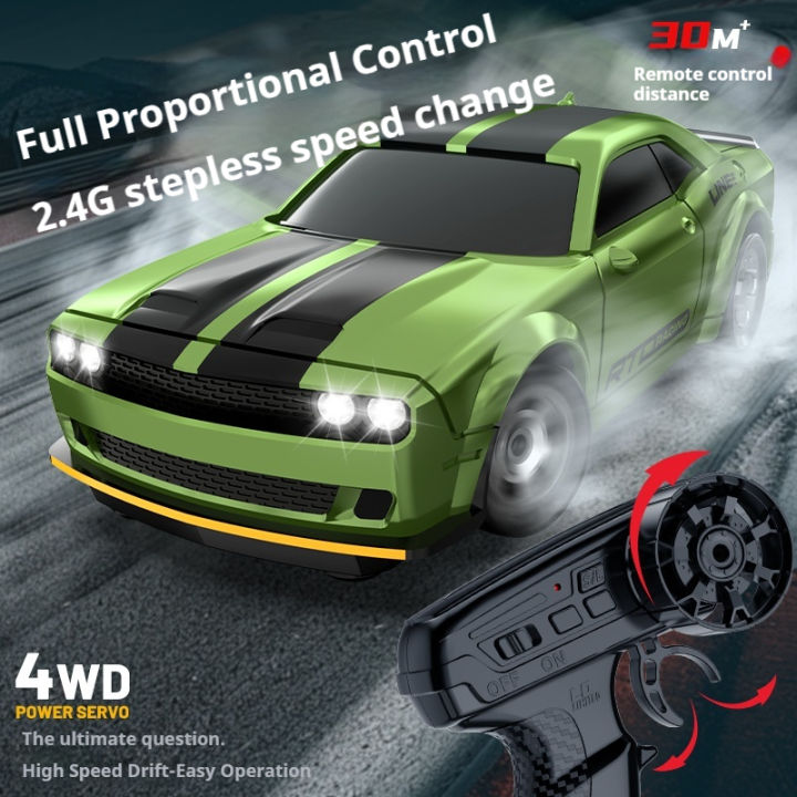 2.4G RC Drift Car 1/64 4WD Remote Control Car High Speed 15KM/H Drive ...