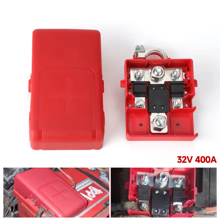 32V 400A Car Quick Release Fused Battery Distribution Terminal Clamp ...