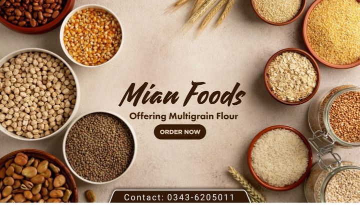 Multigrain Atta/ 2KG Free Delivery | Daraz.pk
