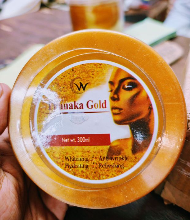 Thanaka Gold Pack Whitening Anti-wrinkle Hydrating Refreshing 300ml ...