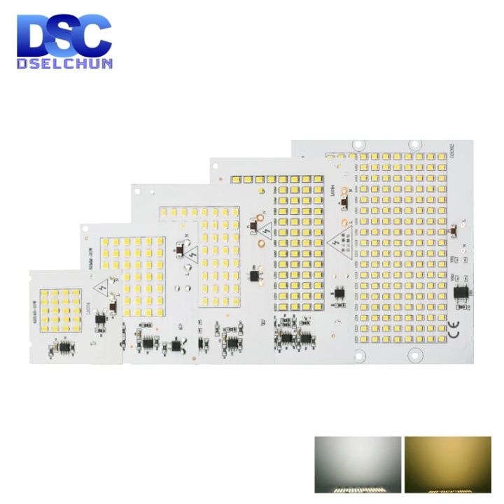 10W 20W 30W 50W 100W LED Chip SMD 2835 Flood Light Beads AC 220V-240V Led Floodlight Lamp DIY ...