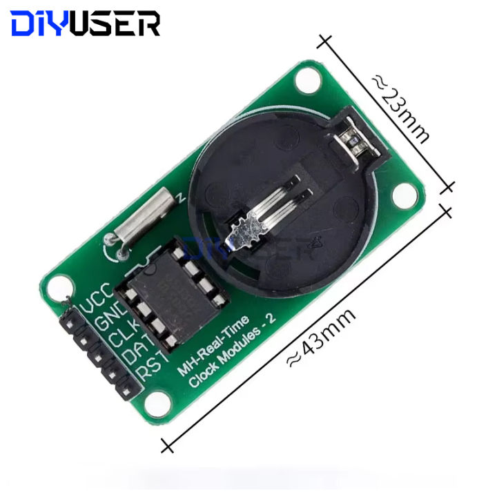 DIYUSER Smart Electronics DS1302 Real Time Clock Module for arduino UNO ...