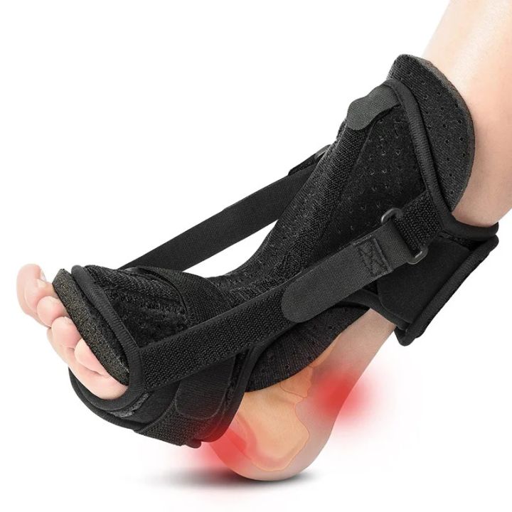 Plantar Fasciitis Night Splint Unisex Adjustable Foot Drop Orthotic ...