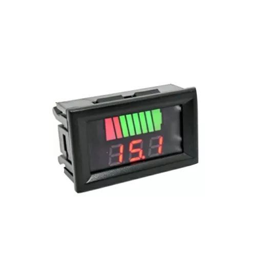 Battery Charge Level Indicator 12V 24V 36V 48V 60V 72V Lithium Battery ...