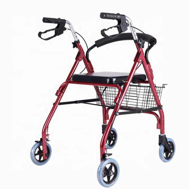 Moving Walker With Seat Bucket (Rollator) | Daraz.lk