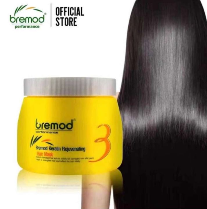 Bremod Original Keratin Rejuvenating Hair Mask 500ml – Professional ...