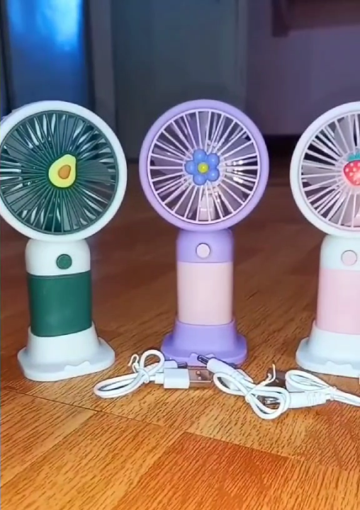 Strong Wind USB Mini Handheld Small Power Fan | Daraz.com.bd