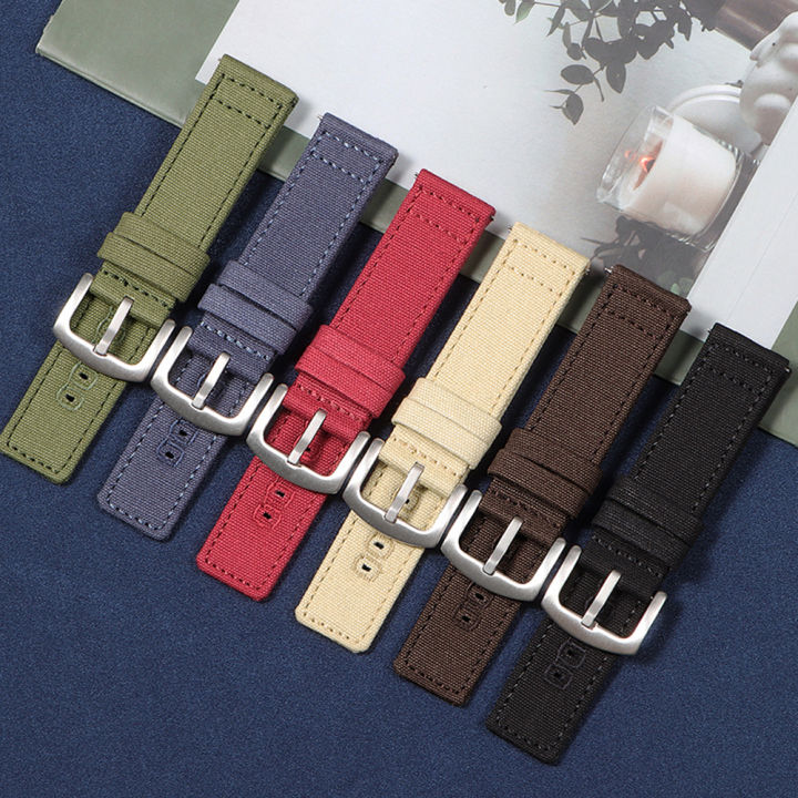 Genuine Nylon Watch Band Premium Two Sided Strap Bracelet for Casio for ...