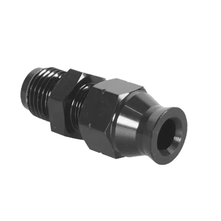 6AN Male to 3/8" 5/16" Hardline Compression Fitting Adapter Aluminum ...