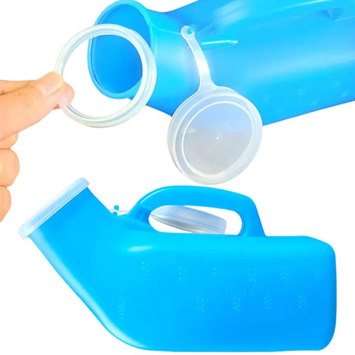 1200ml Pee Container Spill Proof Portable Urinal Plastic Urine Bottle ...