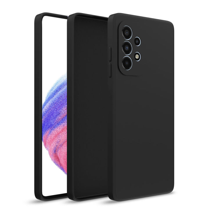 Samsung A53 5G Black Soft Silicone Back Cover Case | Daraz.pk