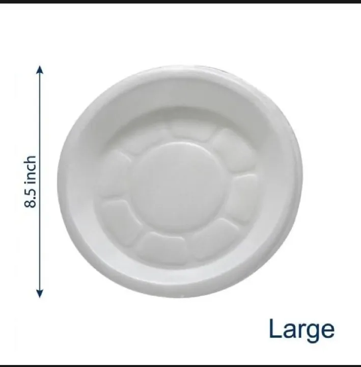 pack of 50 disposable rise plate | Daraz.pk