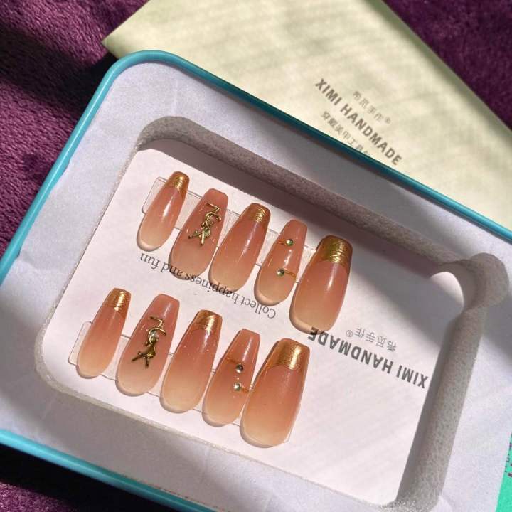 YSL Nail Design/ Fake Nails/ PressON Nails/ Artificial Nails/ Acrylic ...