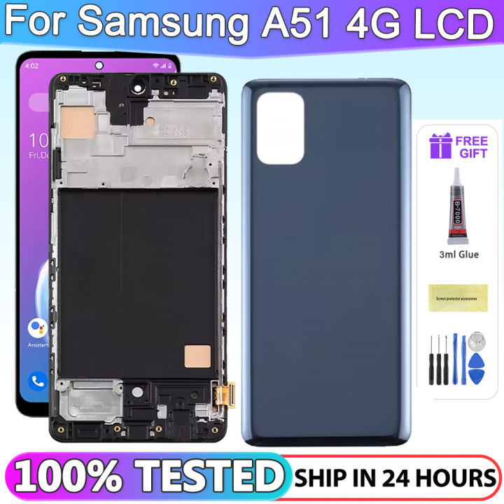 TFT 6.5'' Display Screen For Samsung Galaxy A51 LCD Display Touch ...