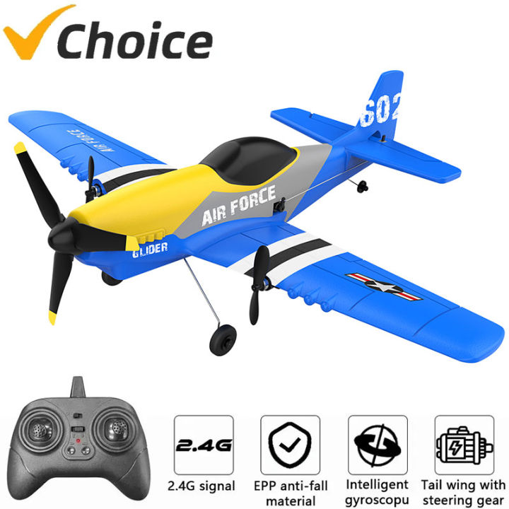 NEW KF602 RC Plane 2.4G 3CH EPP Foam Remote Control Fighter Fixed ...