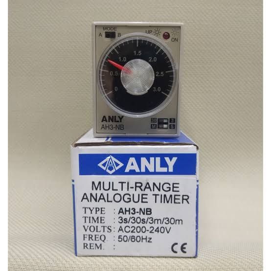Time Anly 30 second AC 220v 8 pin with 8 pin base | Daraz.com.bd