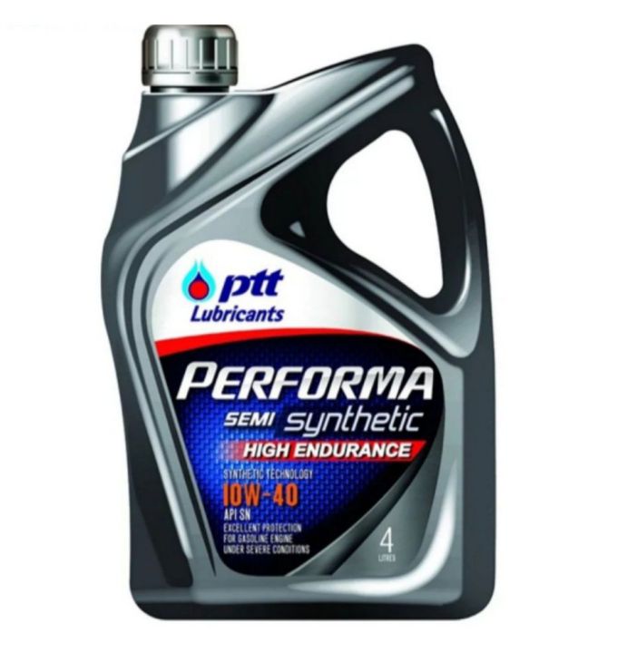 PTT engine oil semi synthetic 10w40 (4li) ဓာတ်ဆီအင်ဂျင်ဝိုင် | Shop.com.mm