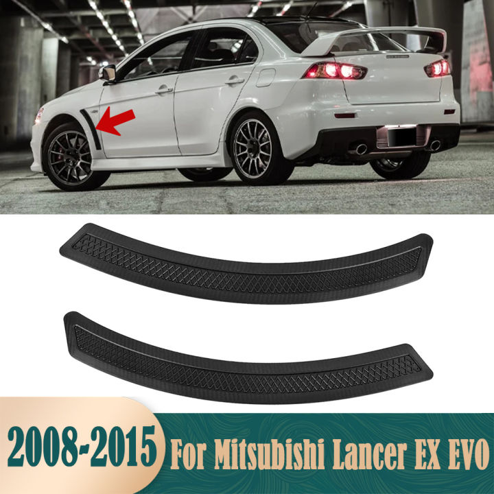 For Mitsubishi Lancer EX EVO 2008-2015 Black Front Fender Side Wheel ...
