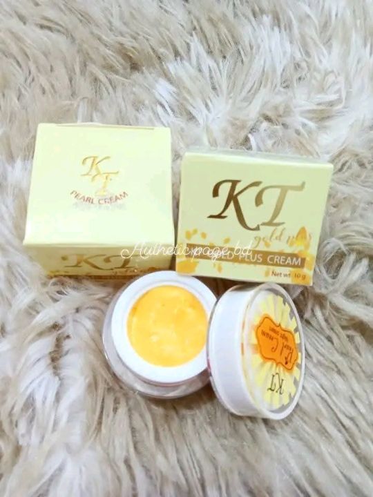 KT Gold Plus Whitening Night Cream(Original) | Daraz.com.bd
