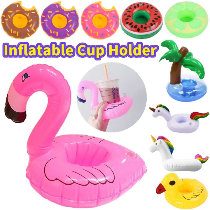 13 Types Floating Cup Holder Inflatable Swimming Pool Drink Cup Stand ...