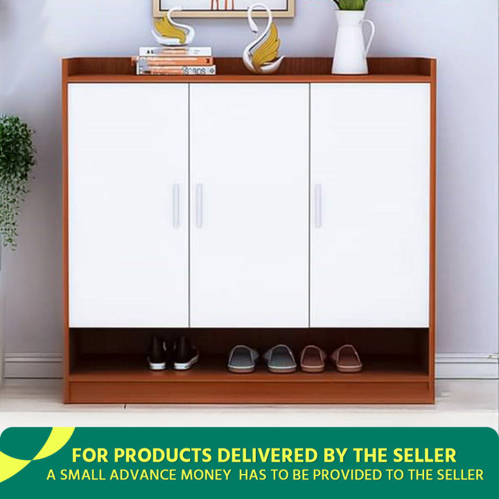 3 door Multi-Purpose Shoe Rack for Home, Stylish Shoe Storage Organizer ...