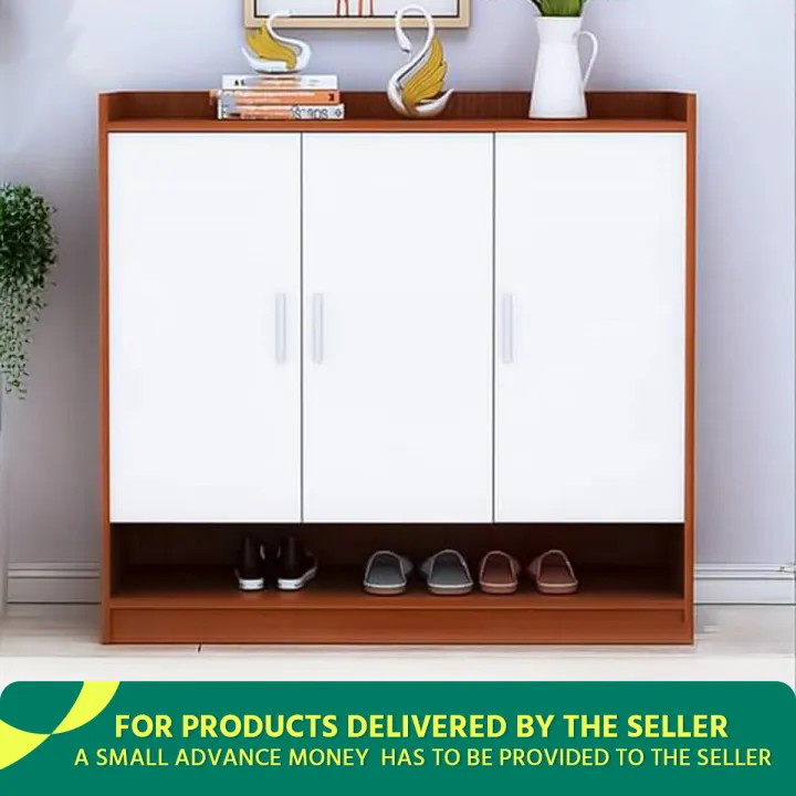 3 door Multi-Purpose Shoe Rack for Home, Stylish Shoe Storage Organizer ...