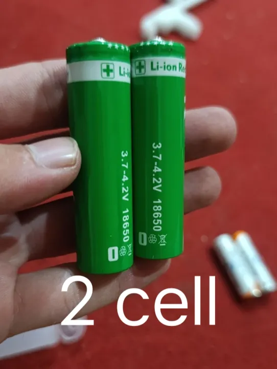 RUILANG 18650 Rechargeable Li-ion Battery 8800mAh 3.7V–4.2V – Long ...