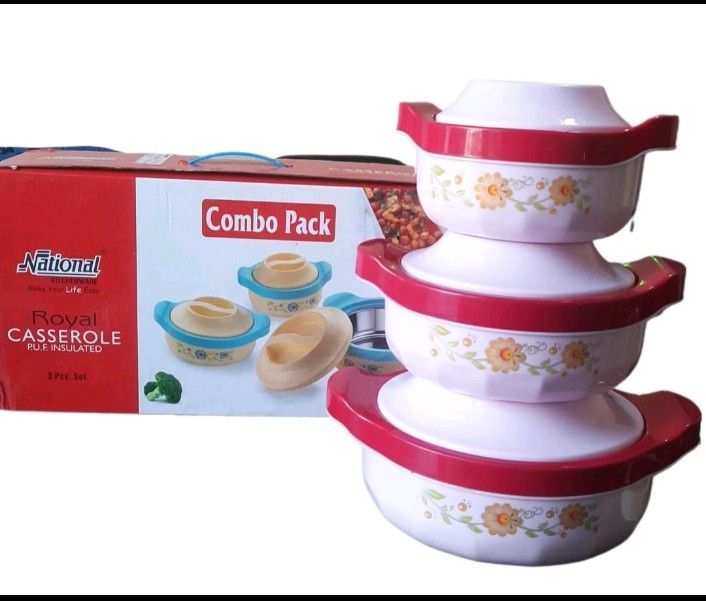 National Royal Casserole Combo Pack 3 Pieces In Set | Daraz.com.np