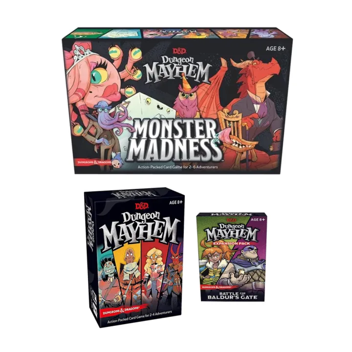 Dungeon Mayhem: Monster Madness Board Game Dungeon Mayhem Dungeons ...