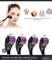 Professional 540 Titanium Microneedle Derma Roller – Skin Care Tool for ...