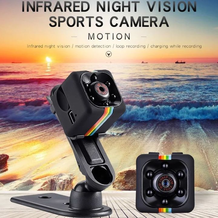SQ11 Camera Video Sport DV Video Ultra Small Cam HD 1080P Camera Home ...