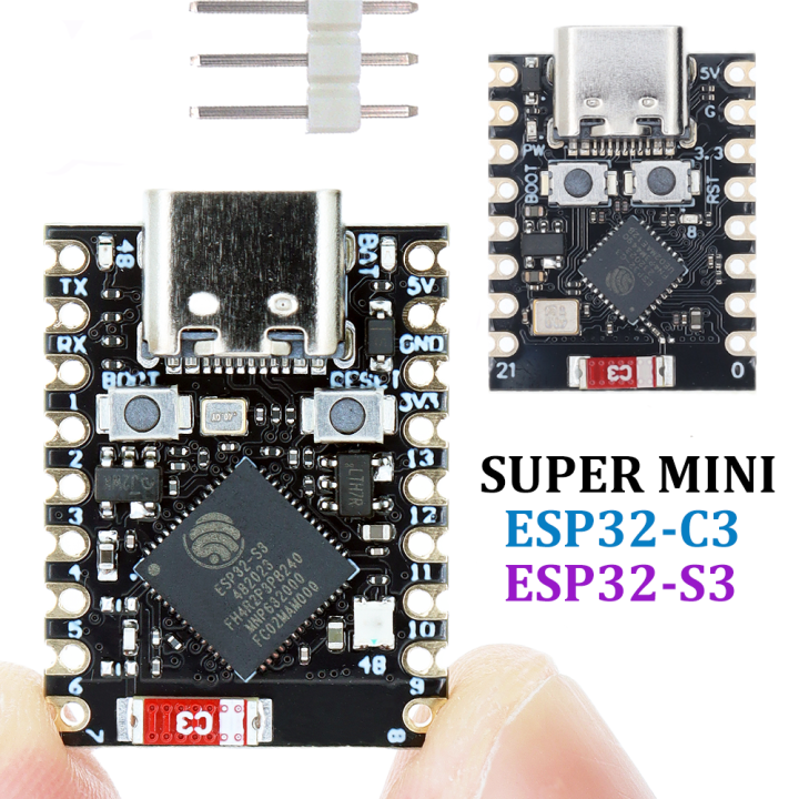 ESP32-S3 ESP32-C3 Development Board Modules Mini WiFi BT Bluetooth Module RISC-V 32-Bit Single ...