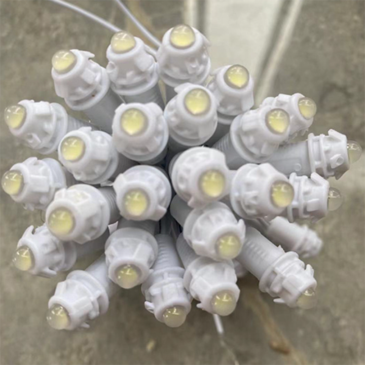 New 9MM IP67 Led Pixel Modules 12V 7Color Led Light String Led Point ...