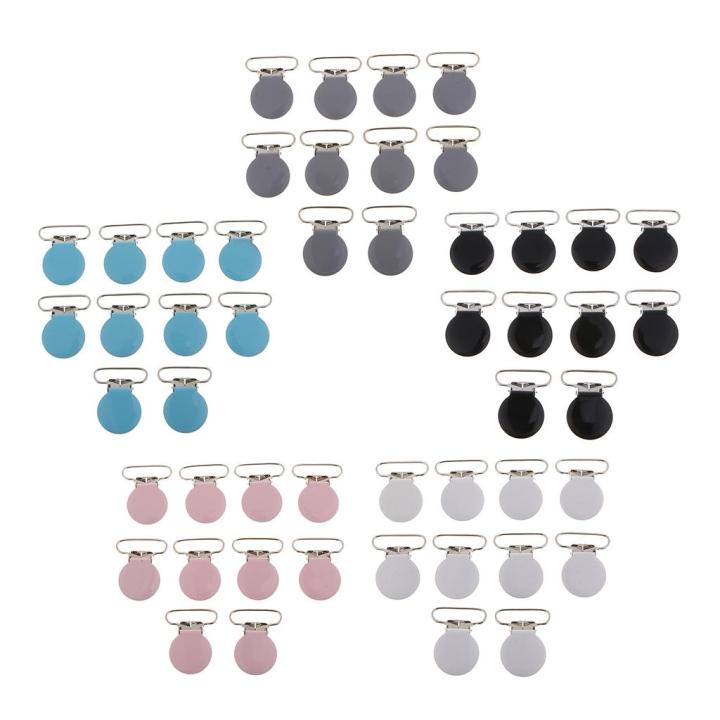 10pcs Metal Pacifier Suspender Clips, Pacifier Clips, Suspender Clips ...