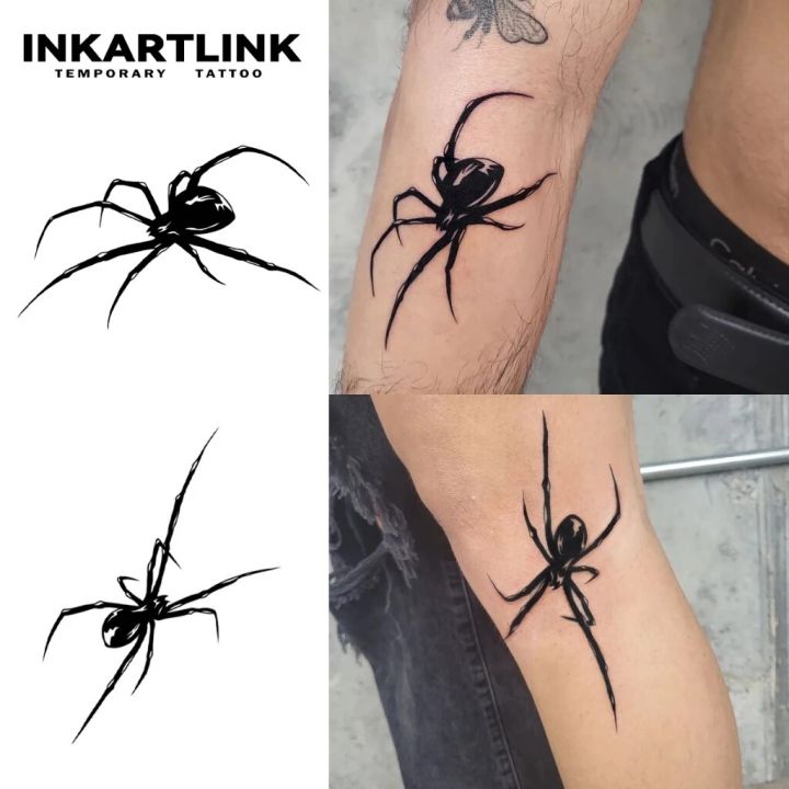 Spider Temporary Tattoo,Lasts To 15 Days New Technology Magic ...